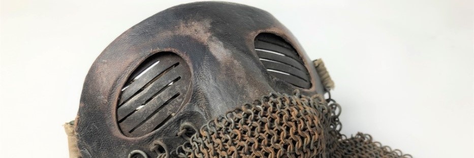 Rare First World War tank crew face mask uncovered in Colchester