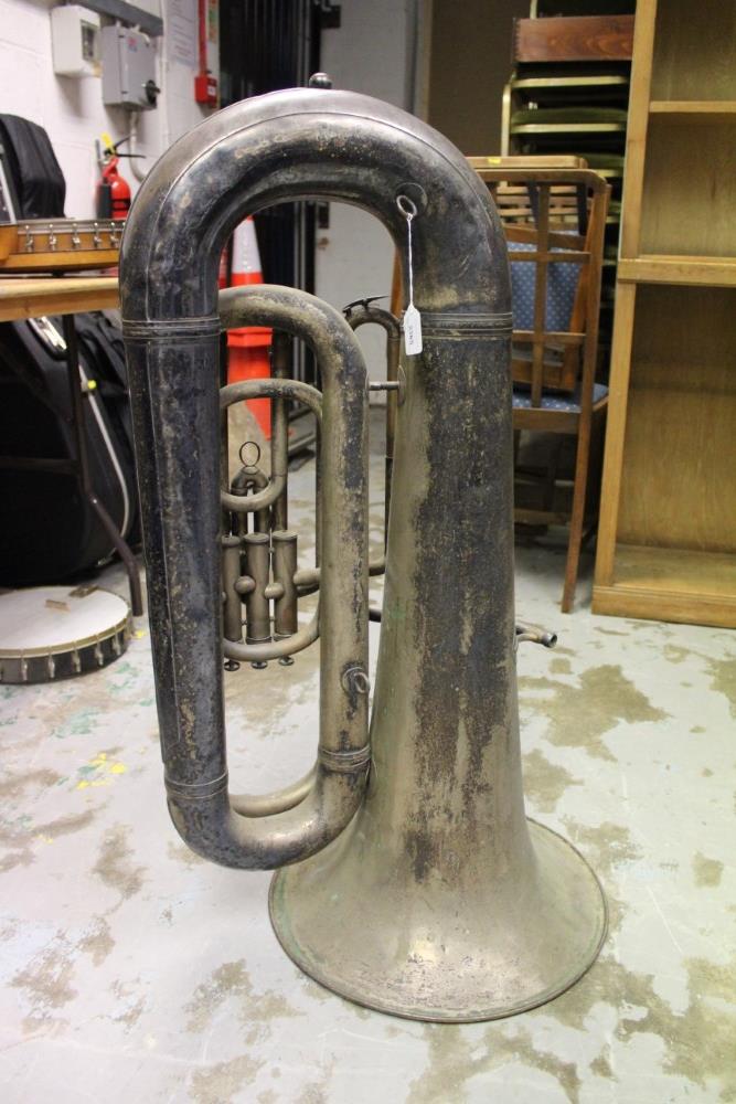 Lot 2214 - Antique Eb bass tuba