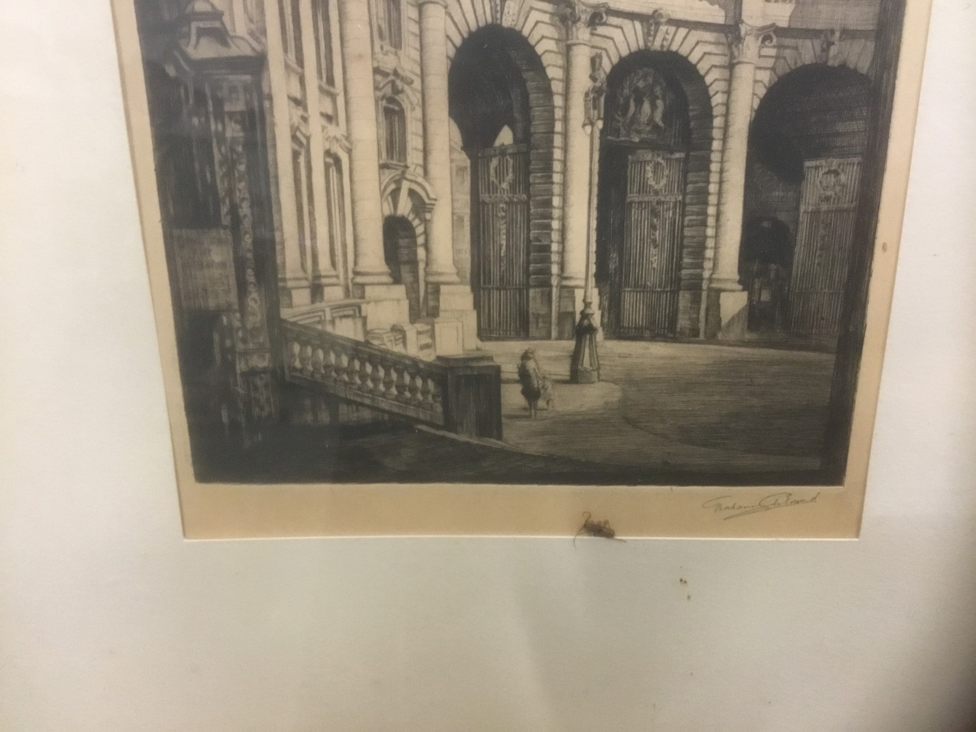 Lot 114 - Graham Barry Clilverd (1883-1959) etching,