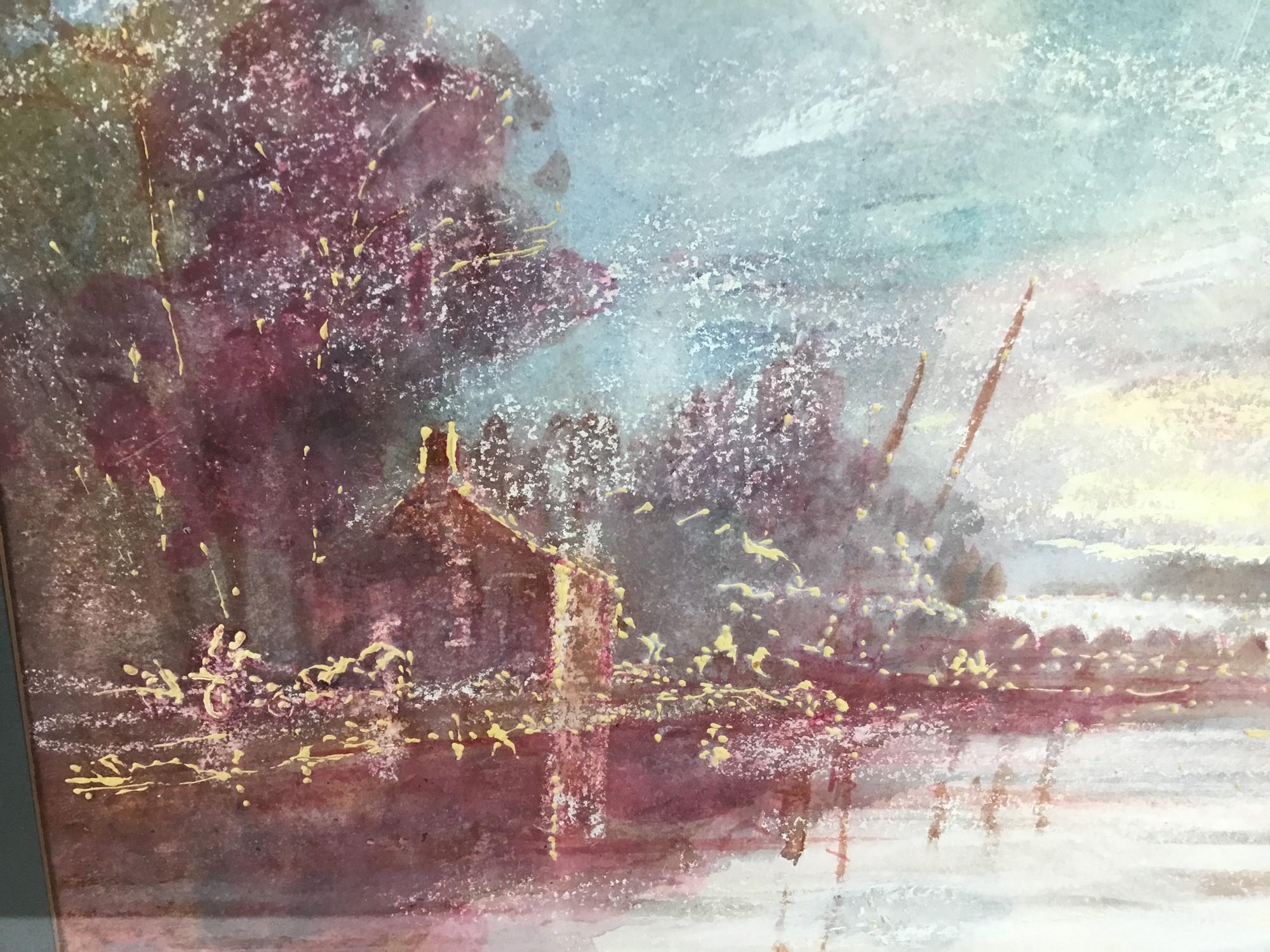 Lot 88 - Tom Keating (1917-1984) watercolour in the