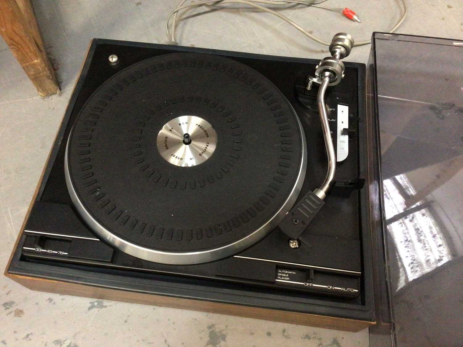 Lot 573 - Armstrong Sterio Tuner-Amplifier, BSR record