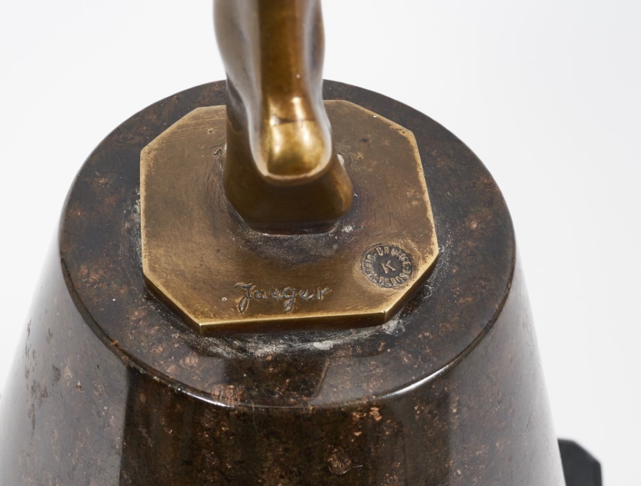 Lot 801 - Gotthilf Jaeger (1871-1933): Bronze