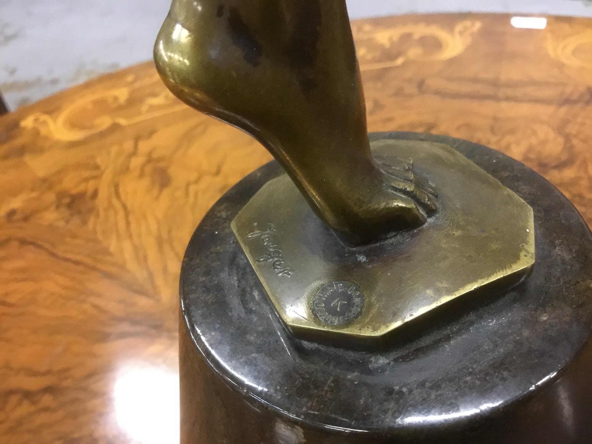 Lot 801 - Gotthilf Jaeger (1871-1933): Bronze