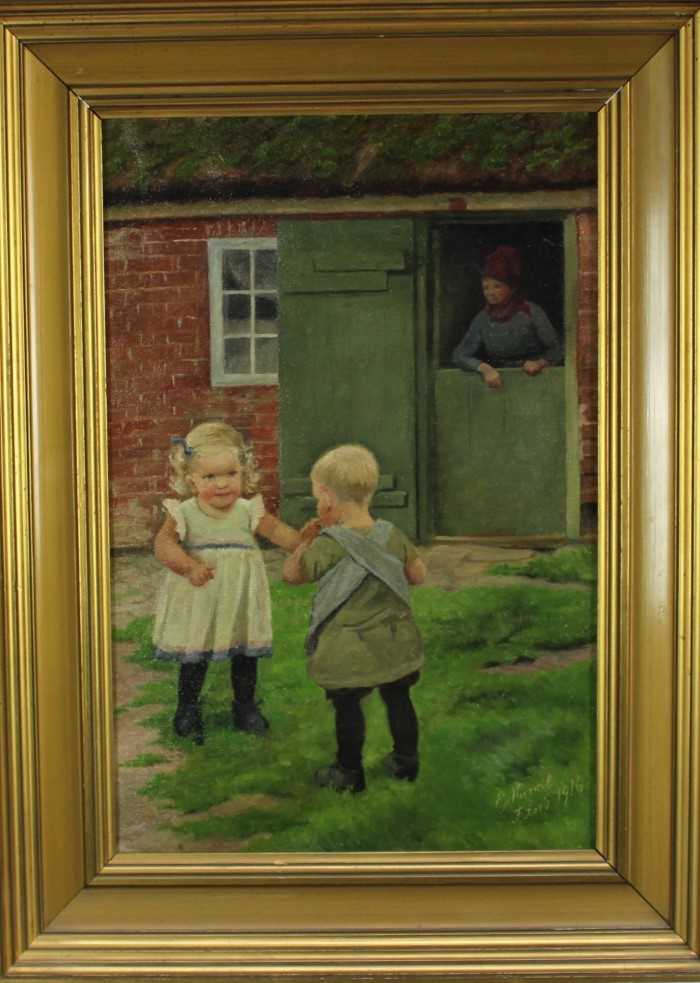 Lot 1146 - Emile Caroline Mundt (1849-1922) oil on