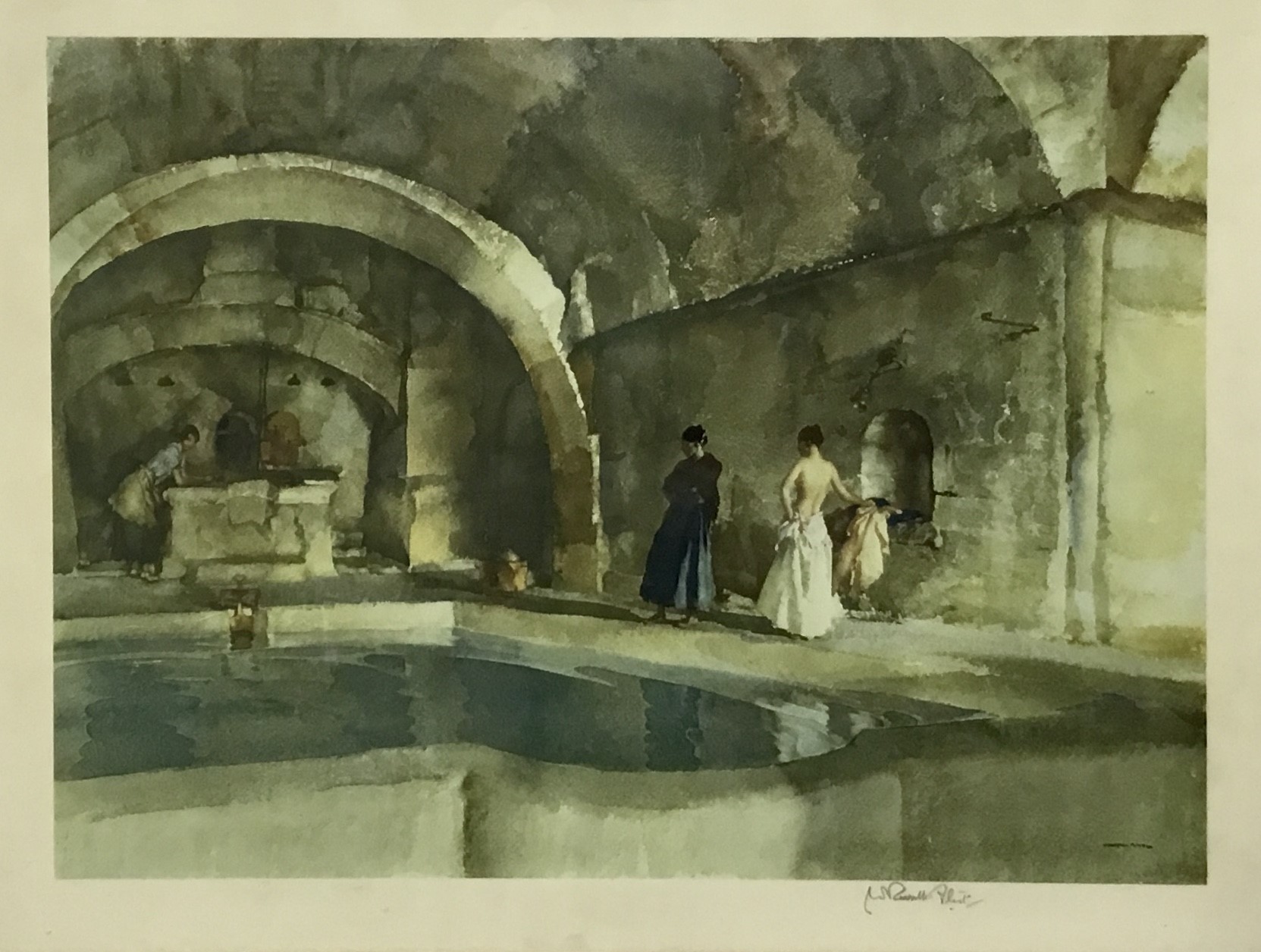 Lot 277 - William Russell Flint (1880-1969) signed