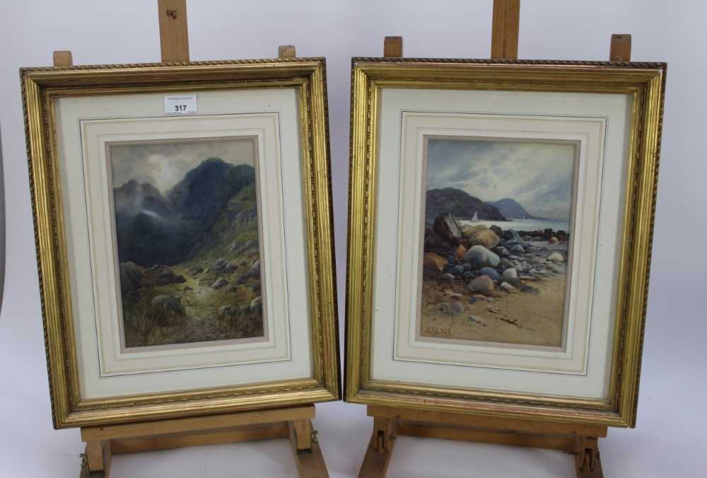 Lot 317 - John Cuthbert Salmon (1844-1917) pair of