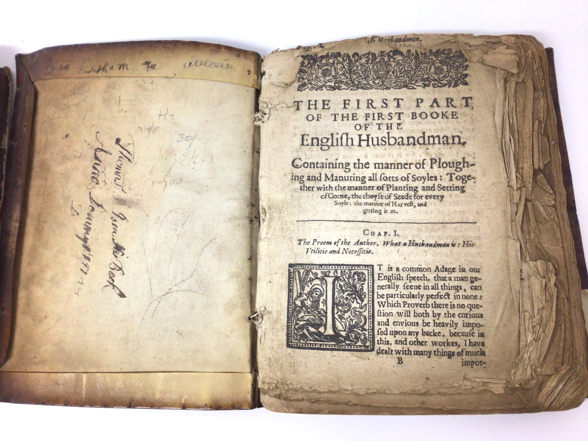 Lot 1714 - Markham, Gervase - The English Husbandman.
