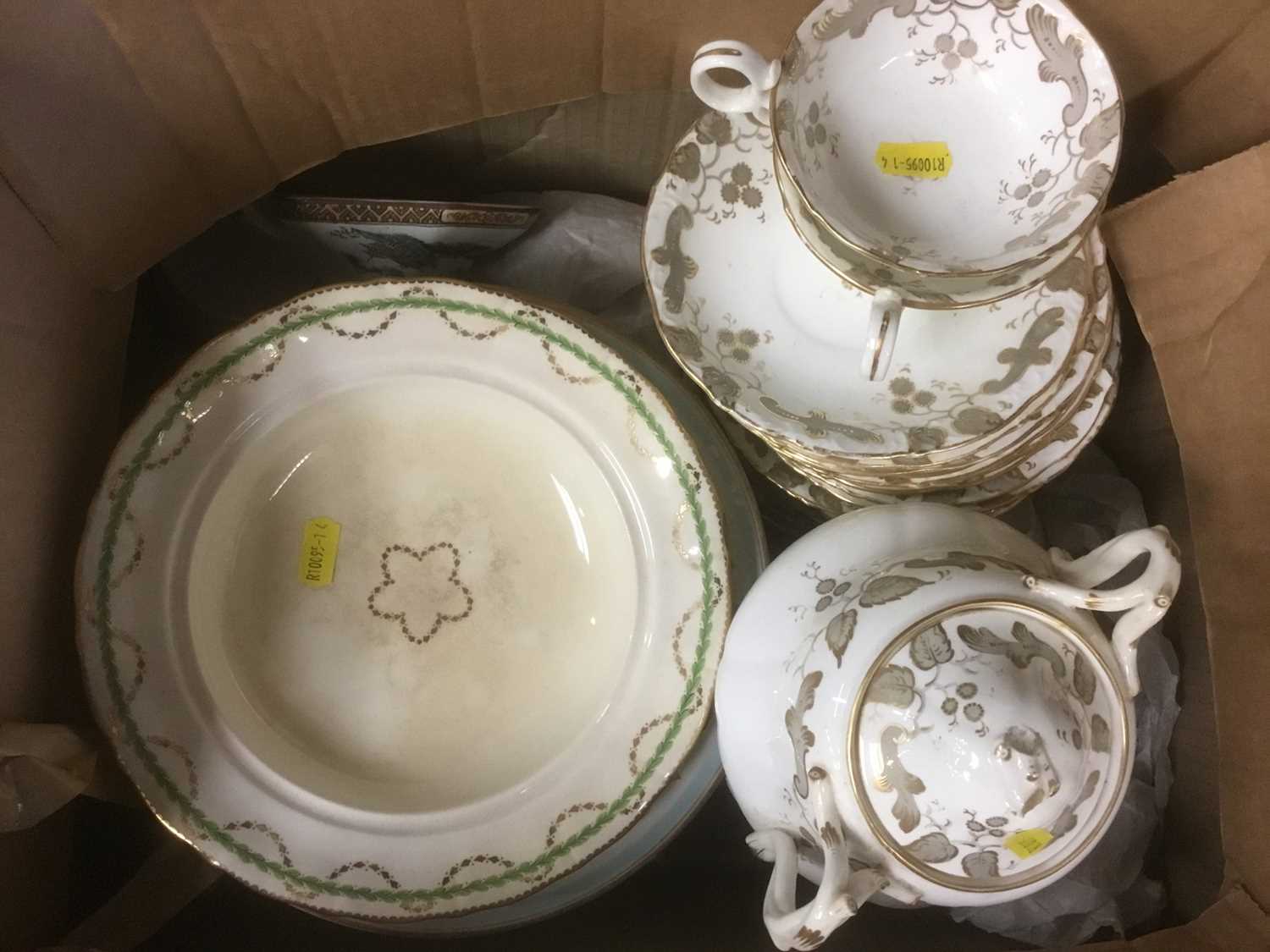 Lot 218 - 19th century English teaware and other