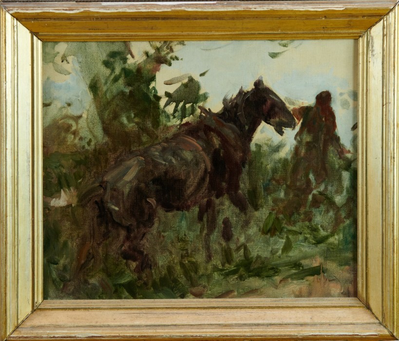 Lot 1092 - Harry Becker (1865-1928) oil on canvas