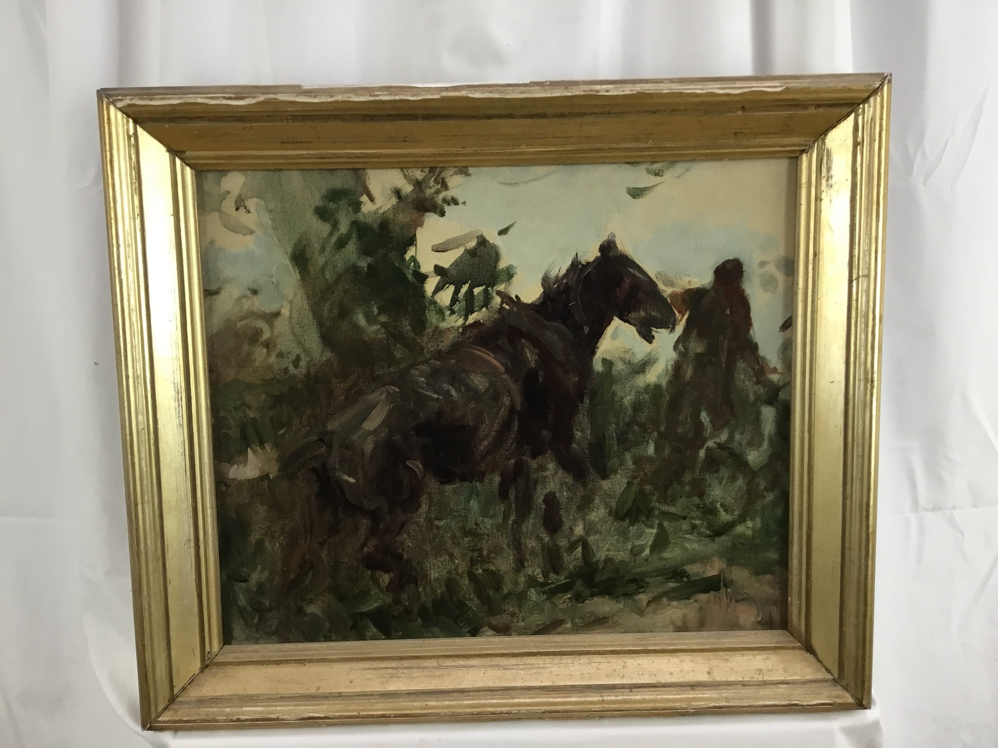 Lot 1092 - Harry Becker (1865-1928) oil on canvas