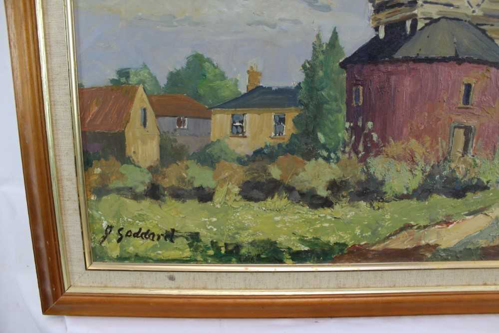 Lot 1100 - Jack Goddard (1906-1984) oil on board,