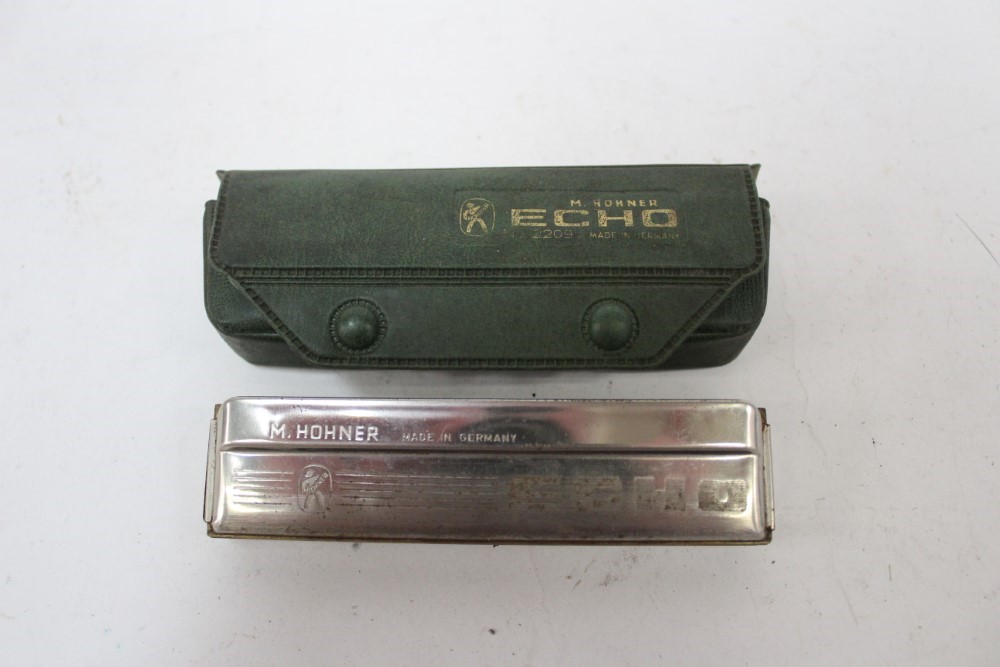 Lot 2329 - Six vintage harmonicas in original boxes