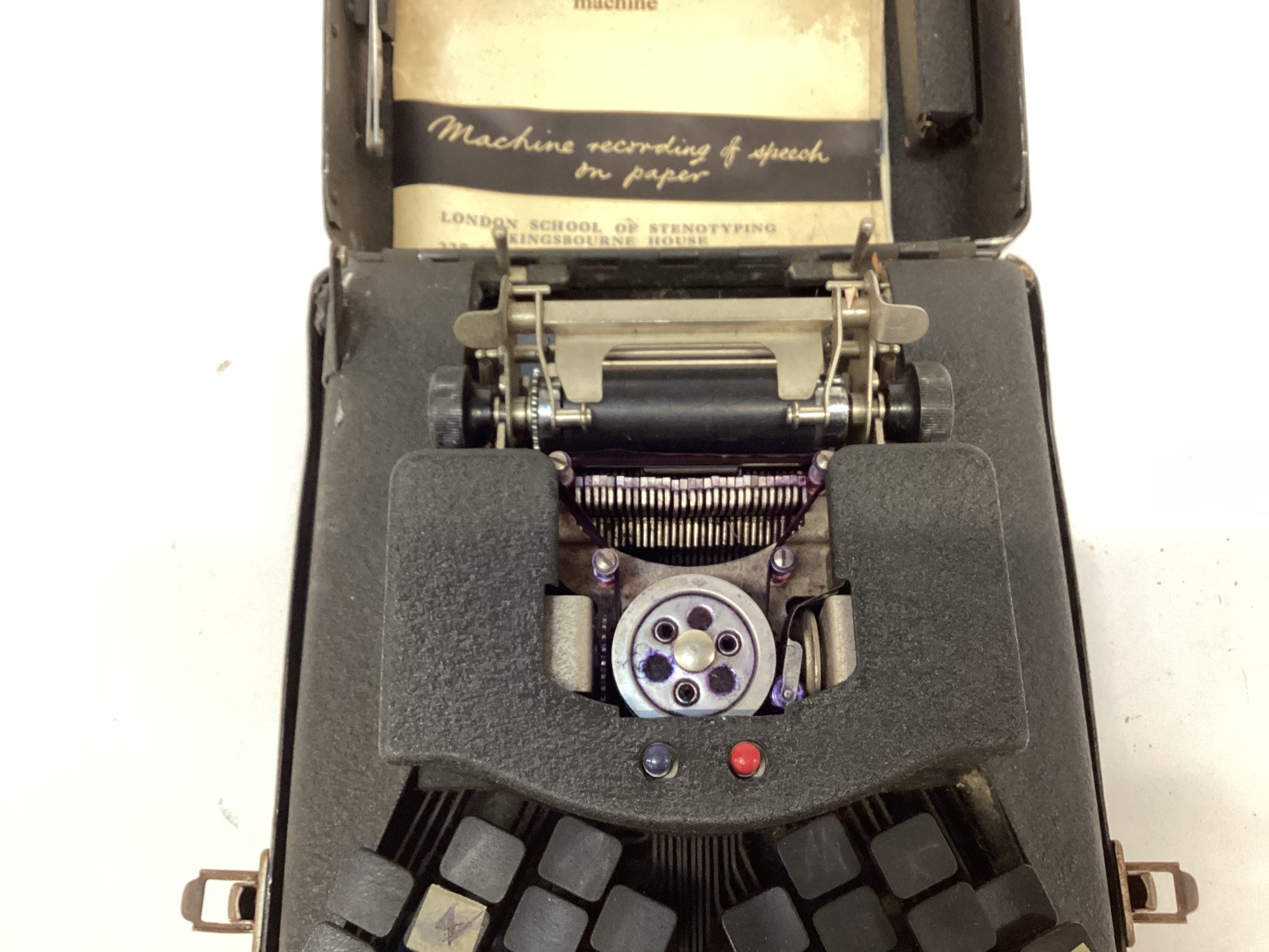 Lot 100 - Stenography machine