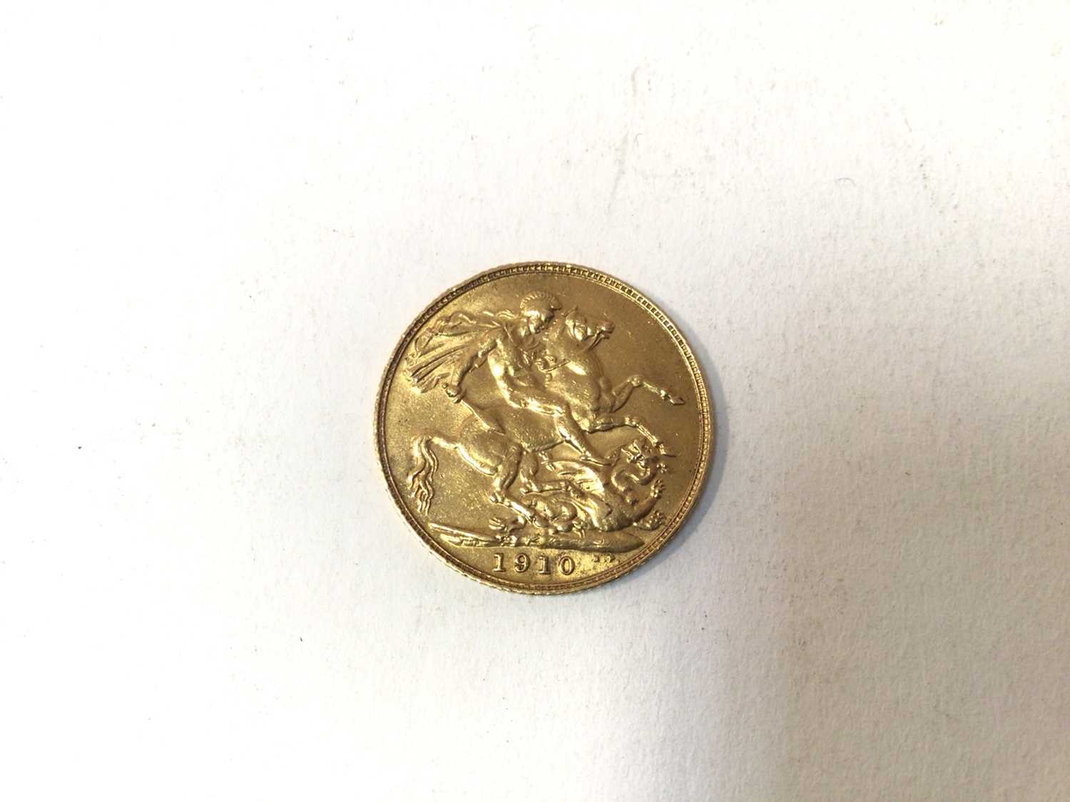 Lot 465 - G.B. - Gold Sovereign Edward VIII 1910 (N.B.