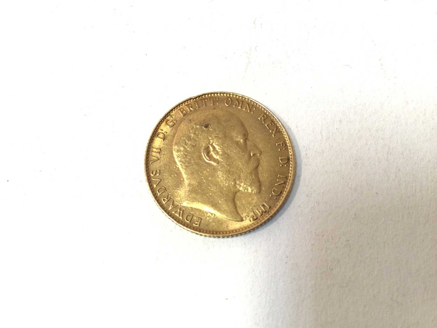 Lot 465 - G.B. - Gold Sovereign Edward VIII 1910 (N.B.