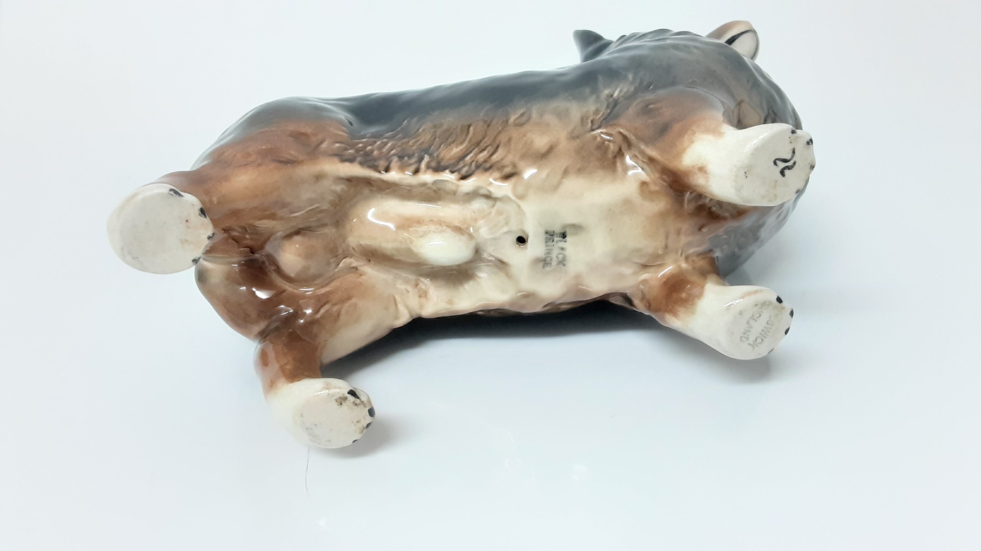 Lot 127 - Three Beswick dogs - Black Prince, model no.