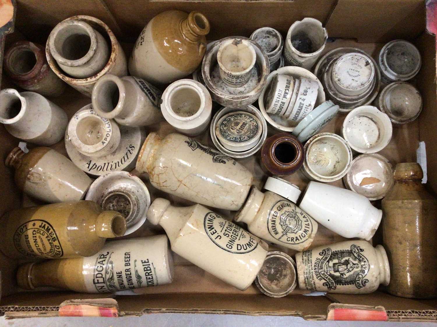 Lot 412 - One box of 19th century transfer printed