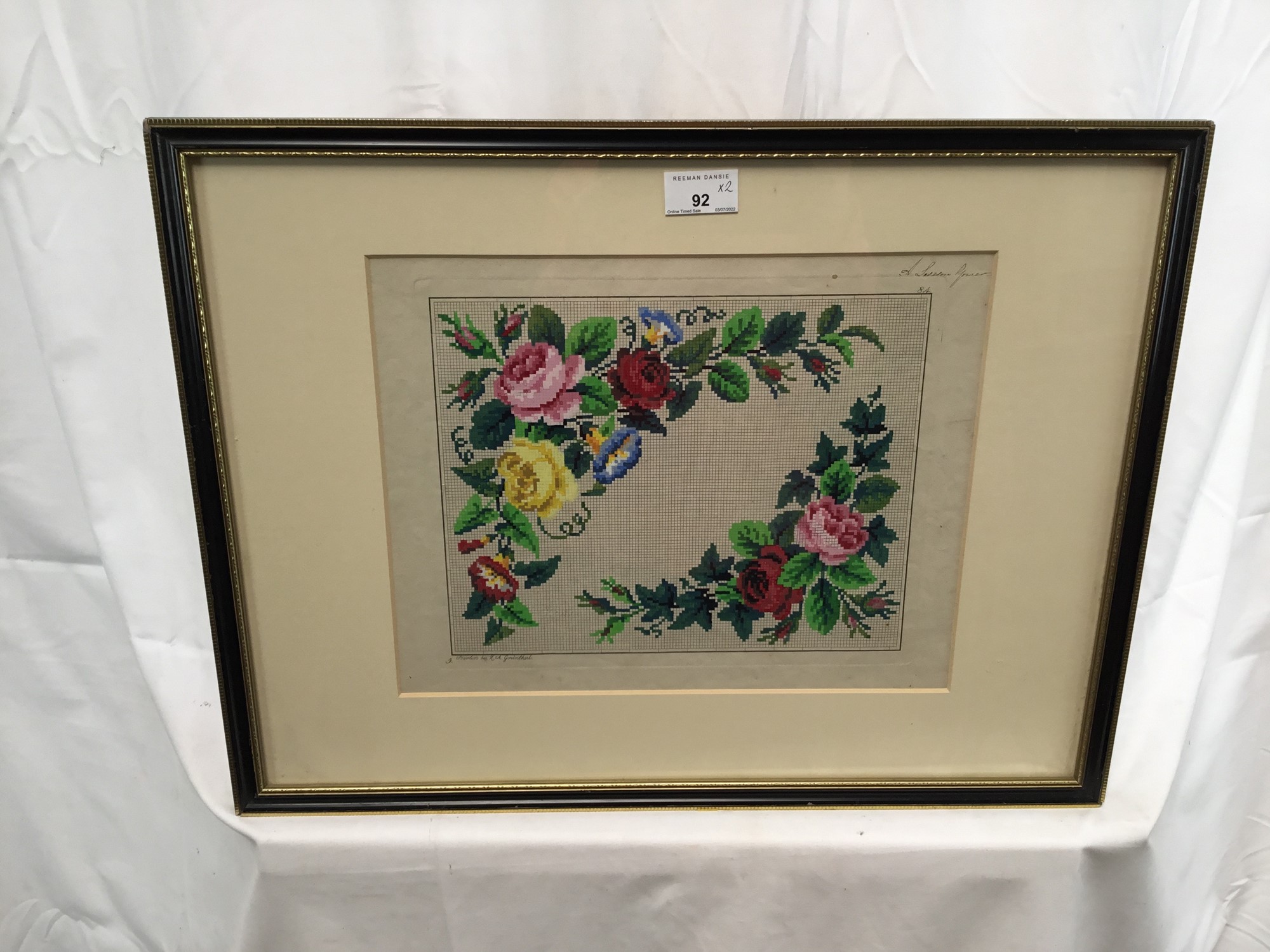 Lot 92 - Two early 19th century German etched designs