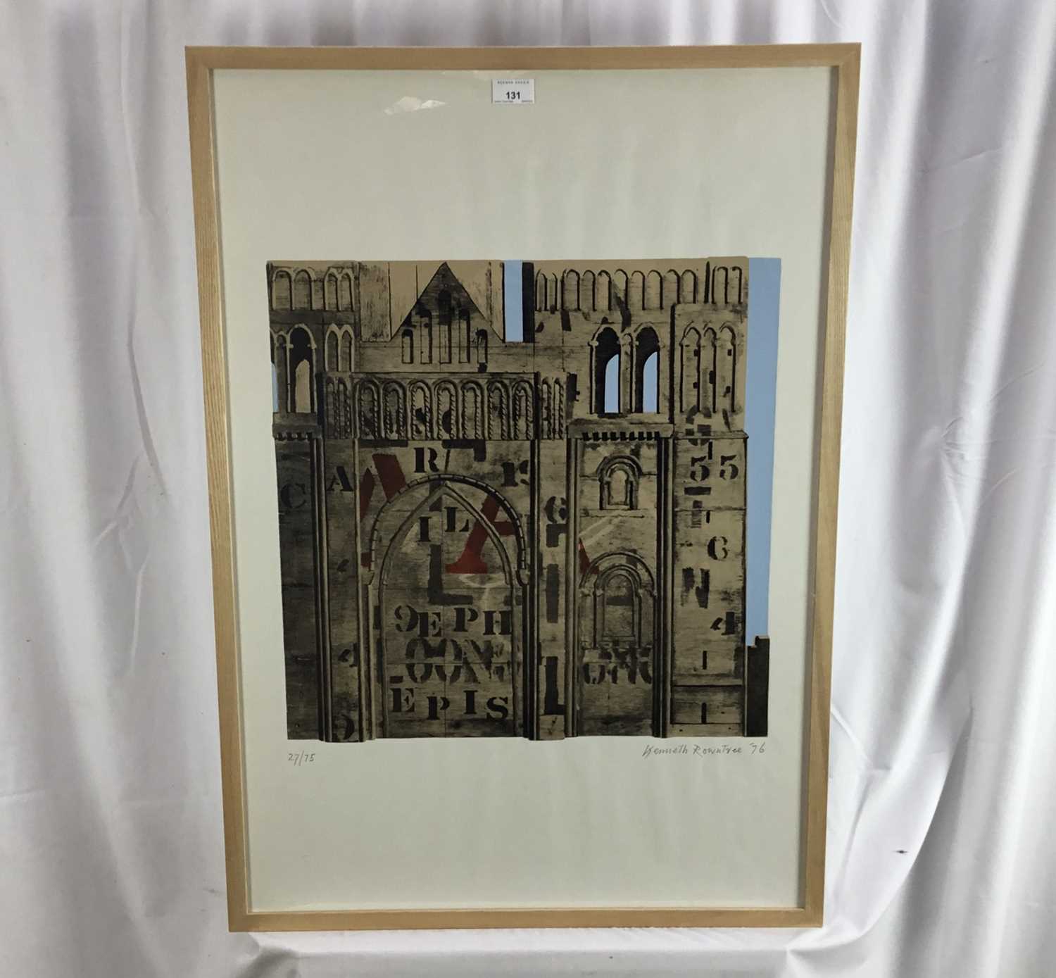 Lot 131 - Kenneth Rowntree (1915-1997) Durham