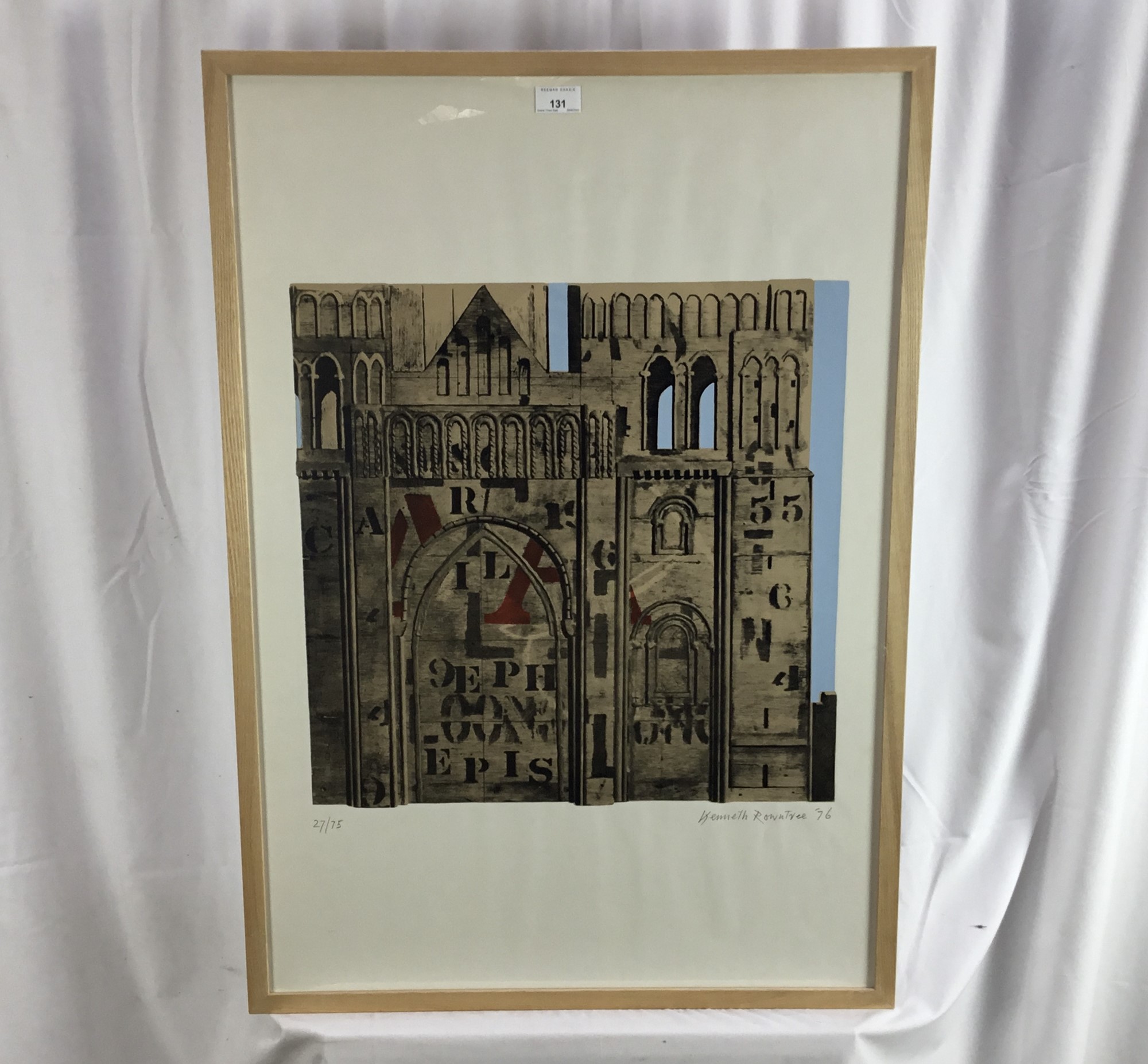 Lot 131 - Kenneth Rowntree (1915-1997) Durham