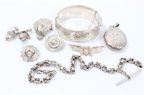 Lot 600 - Group of Victorian and later Silverer and