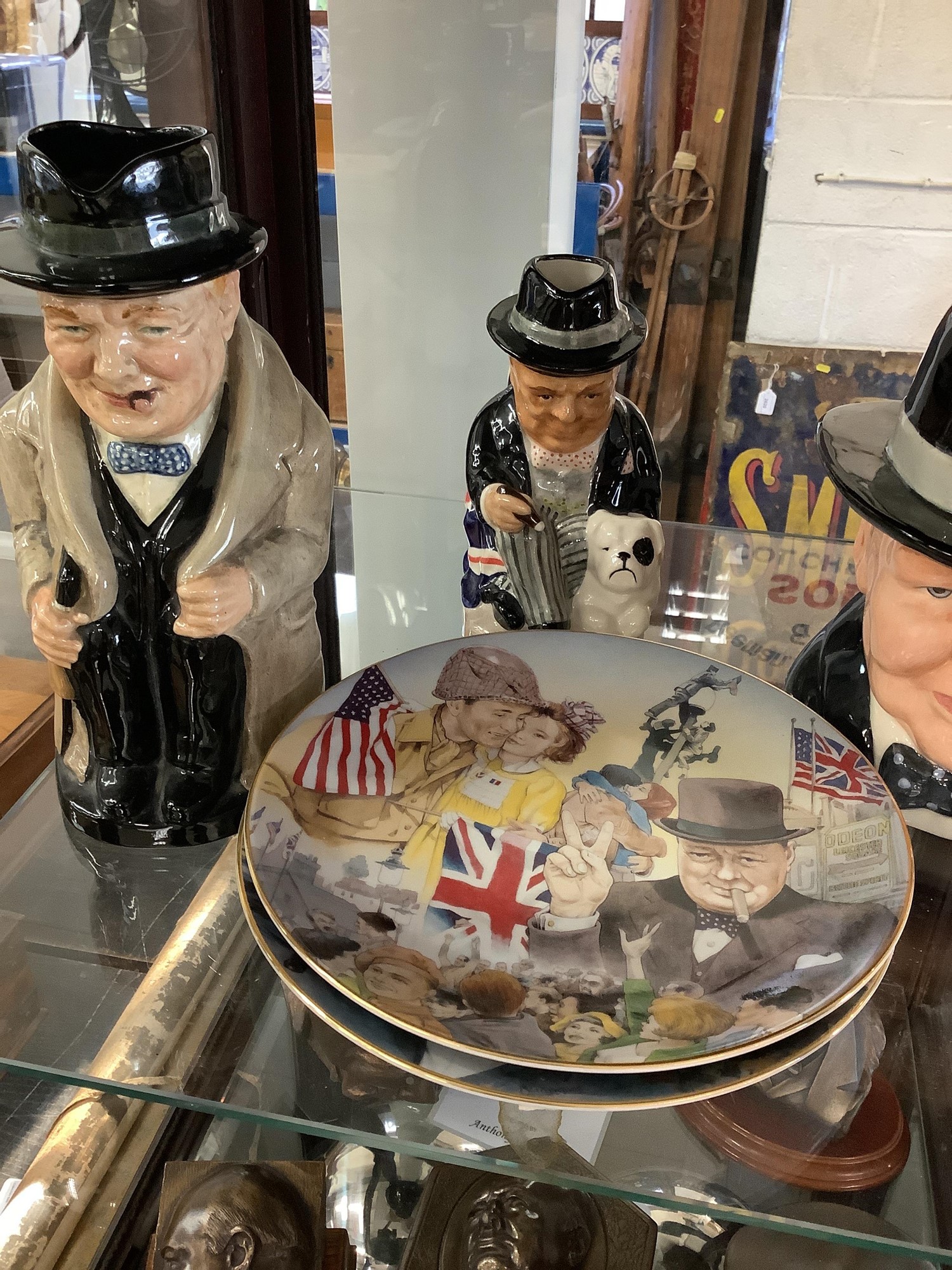 Lot 2644 - Group of Winston Churchill memorabilia,