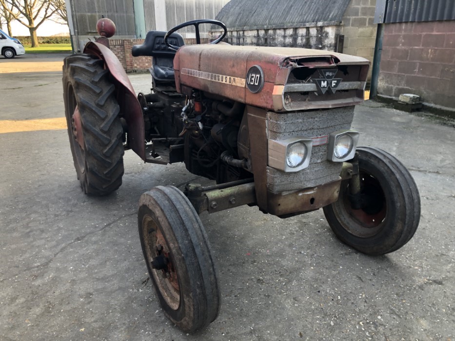 Lot 2065 - Vintage Massey Ferguson 130 2WD tractor,