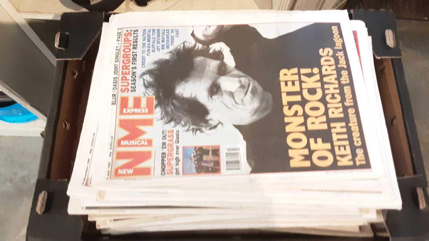 Lot 2396 - Four boxes of 1980's and 1990's New Music