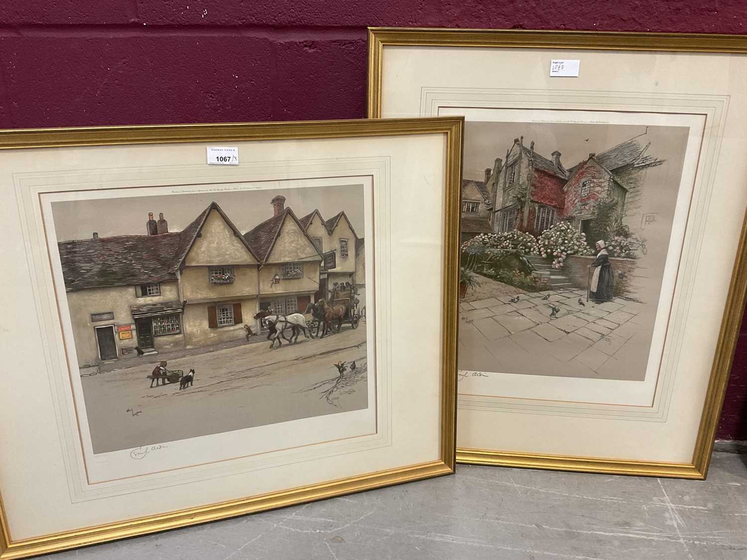 Lot 1067 - Cecil Aldin (1879-1935) three signed prints