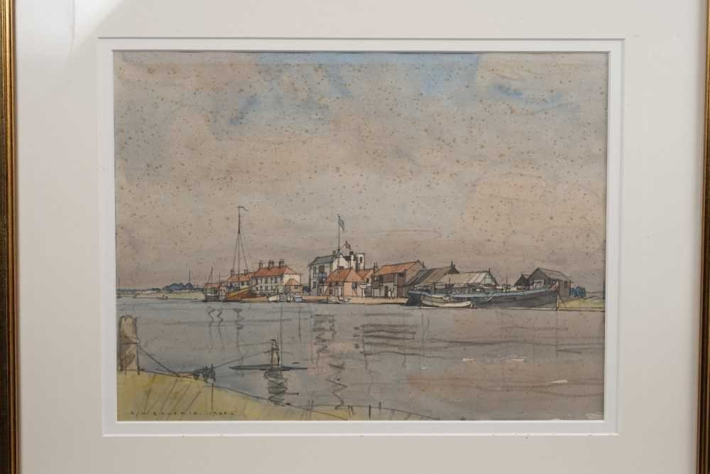 Lot 1076 - Frederick W Baldwin (1899-1984), pencil and