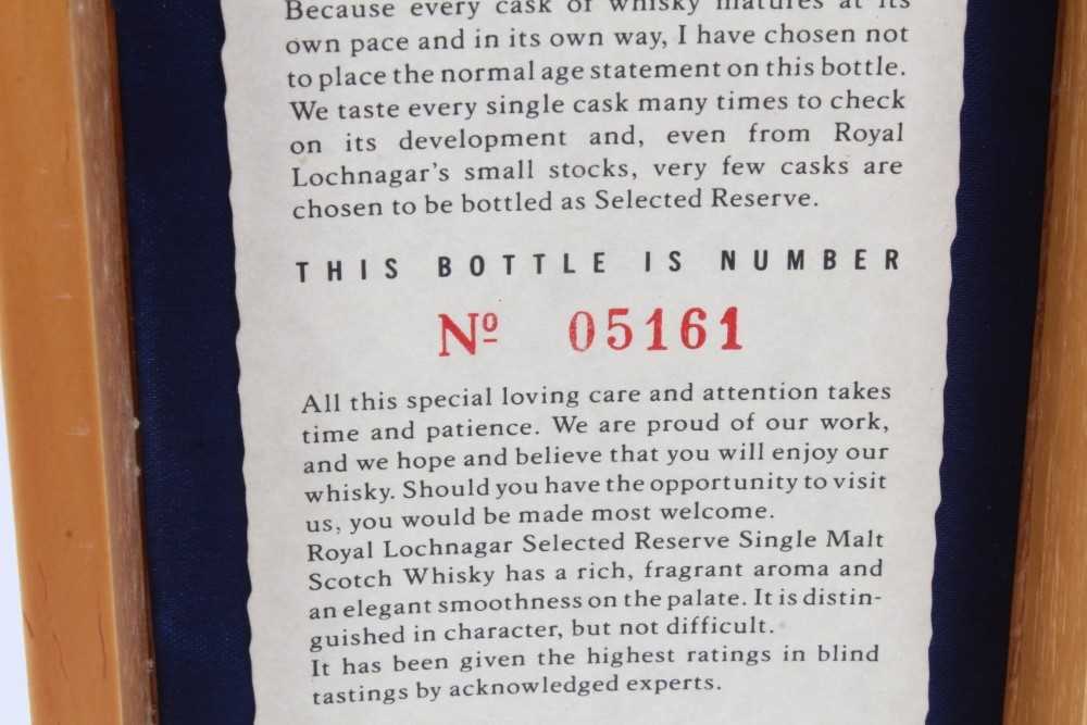 Lot 876 - Bottle of Royal Lochnagar Selected Reserve
