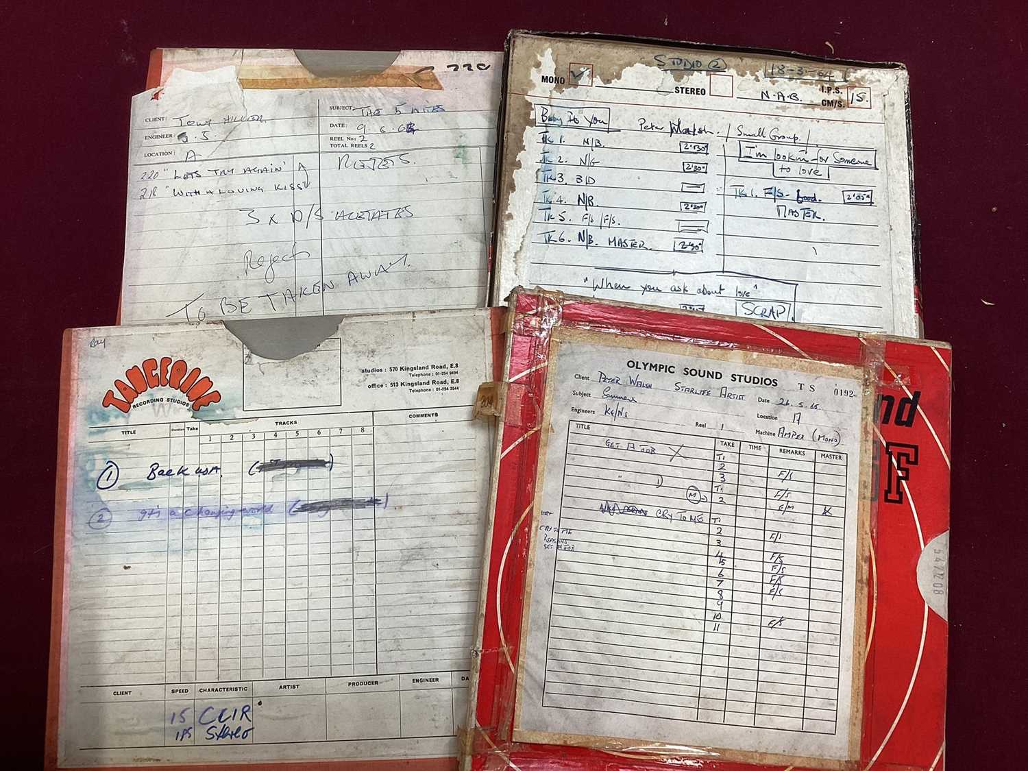 Lot 2708 - Collection of erotic and other reel to reel