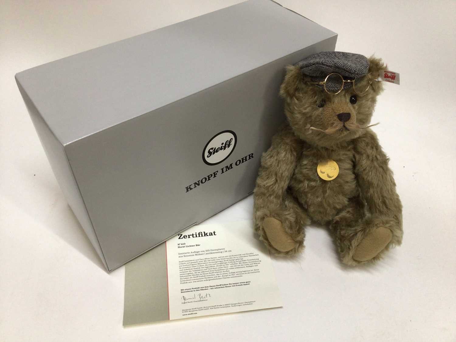 Lot 1815 - Steiff Bear Horst Lichter 674471 in box