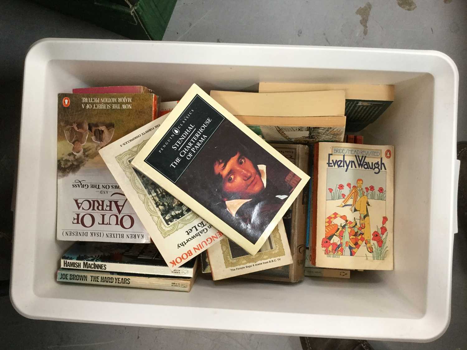 Lot 398 - Three boxes of Penguin books