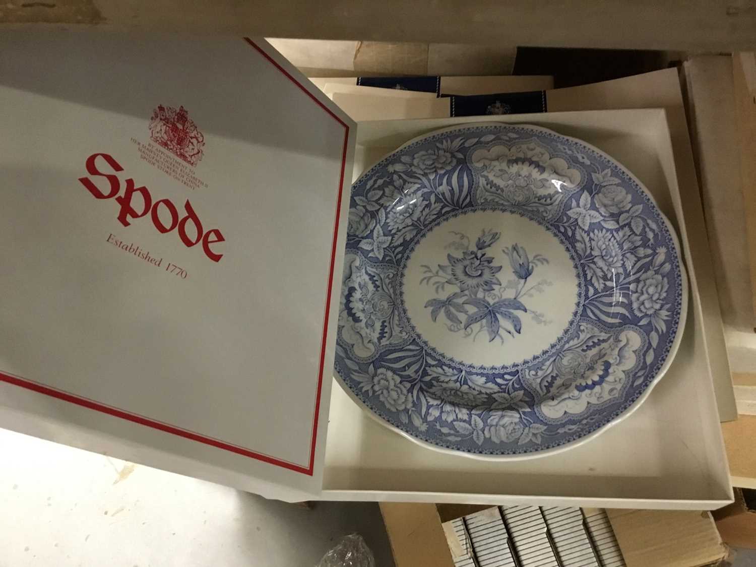 Lot 502 - Collection of collectors plates in boxes