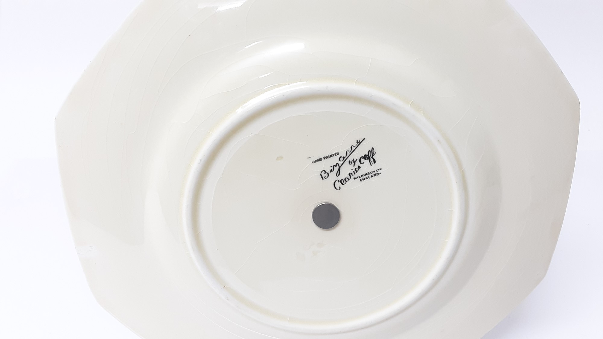 Lot 1141 - Clarice Cliff Bizarre range two-tier cake