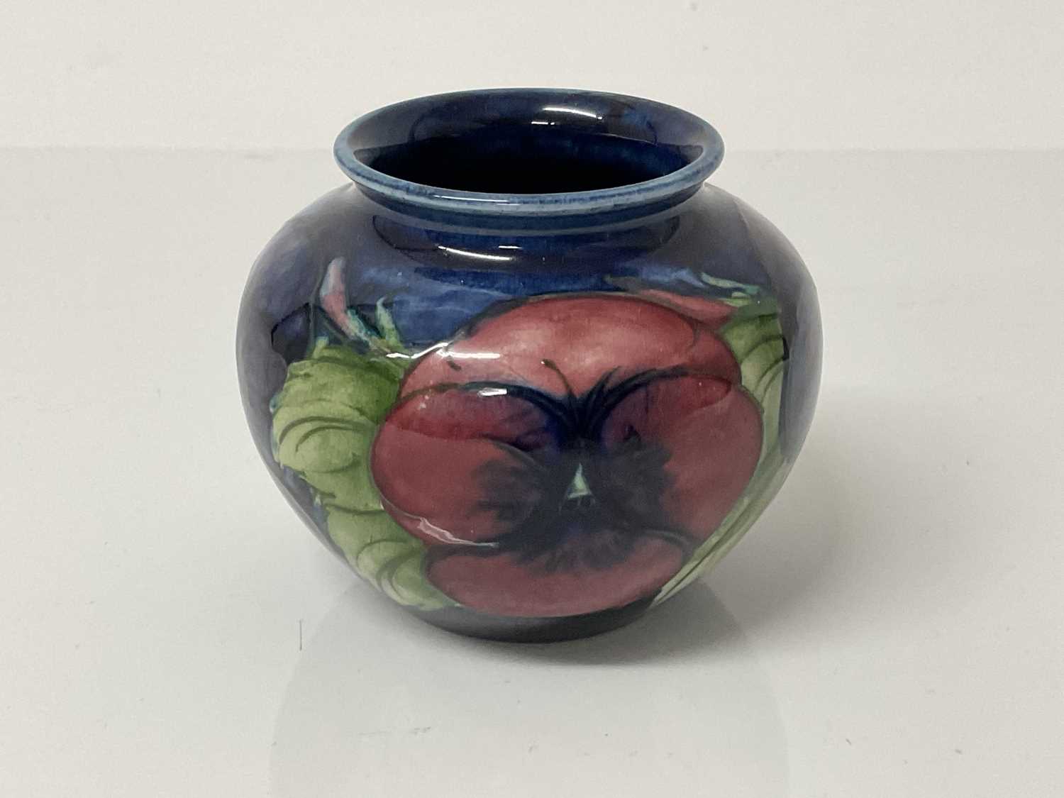 Lot 1112 - Moorcroft pottery vase decorated in the