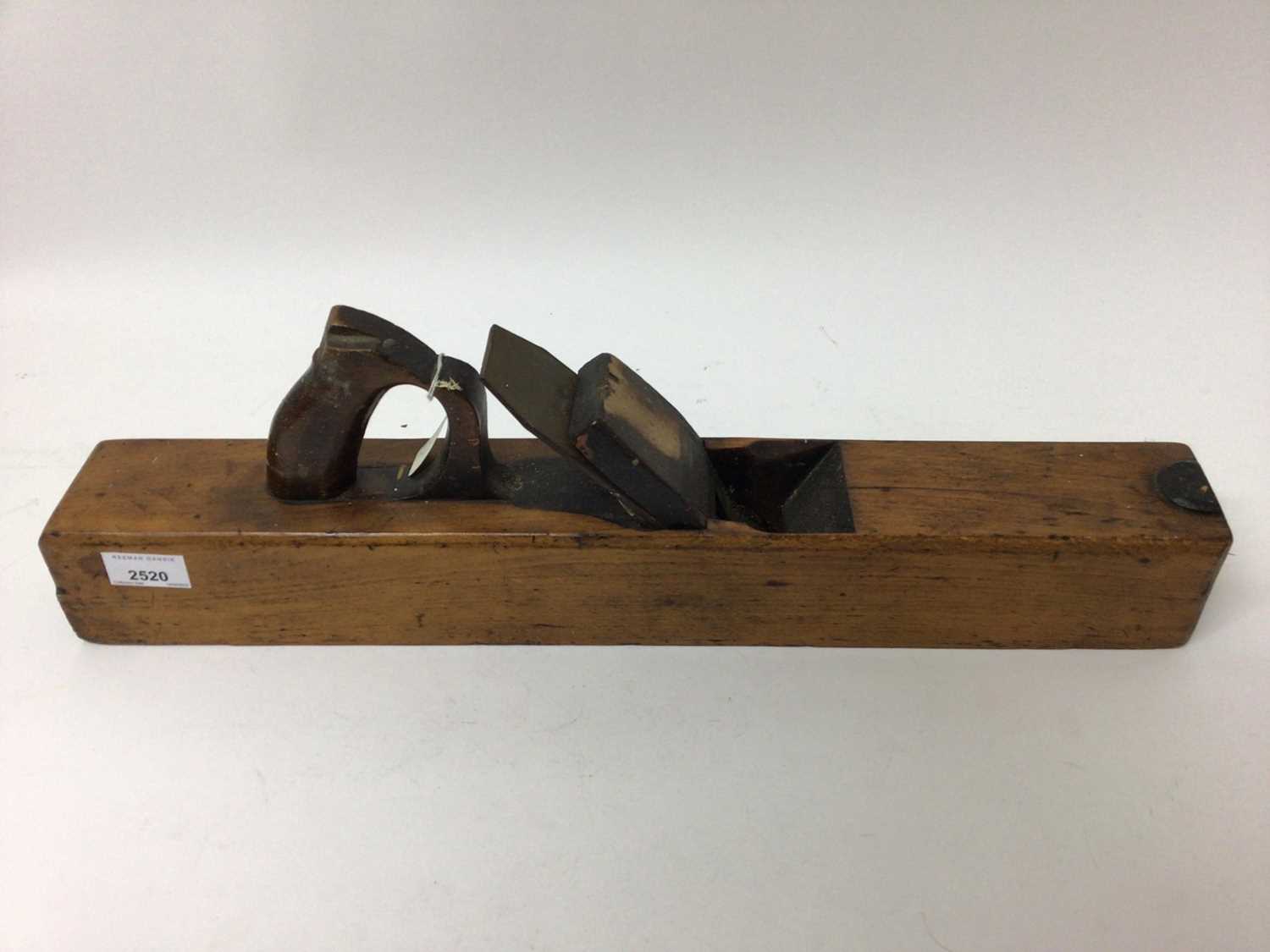 Lot 2520 - Turner Wooden Kack Plane & Wooden Plough