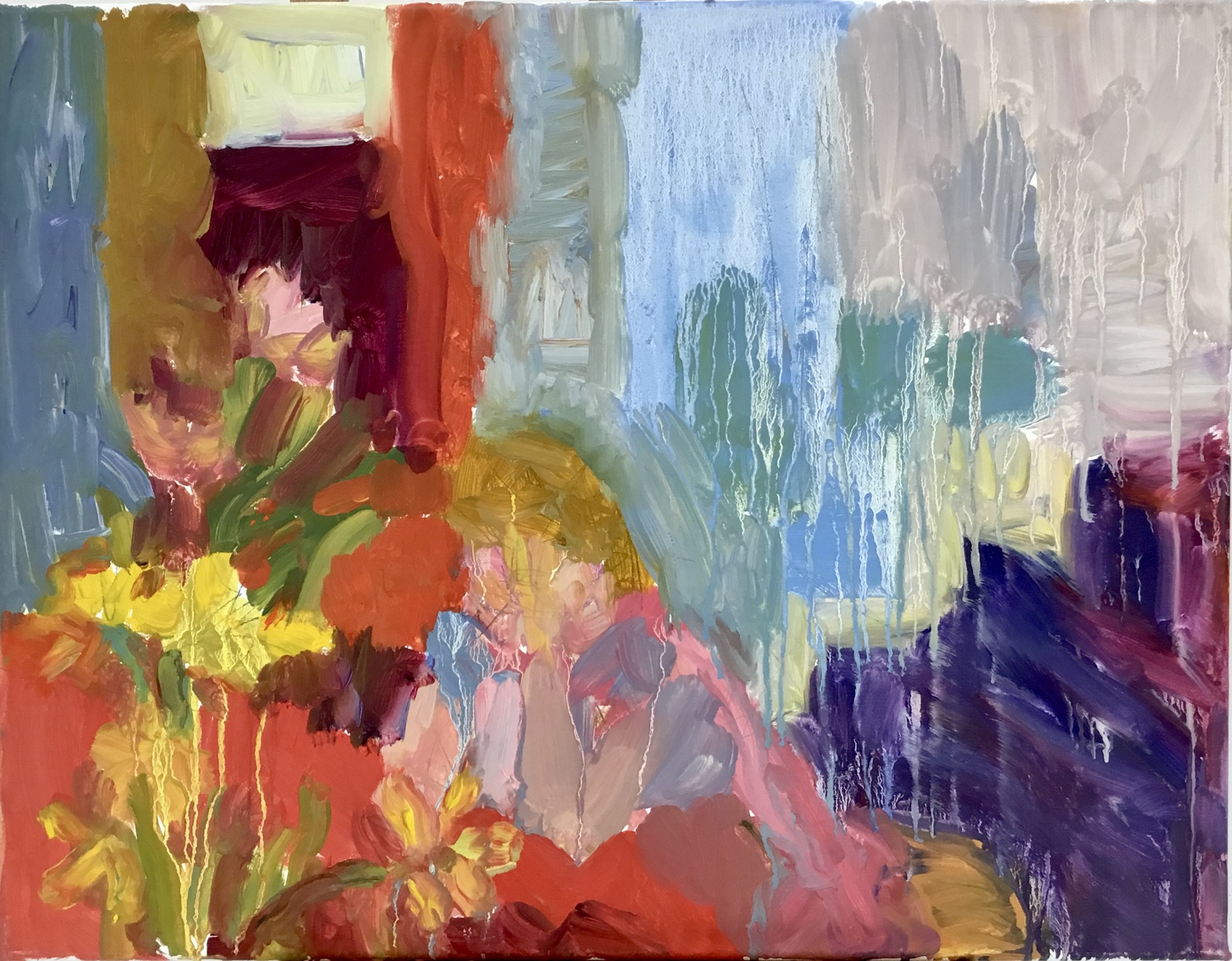 Lot 135 - Annelise Firth (b.1961) oil on canvas