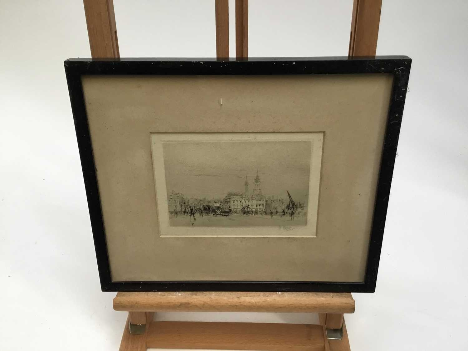 Lot 262 - William Walcot (1874-1943) etching - 'On