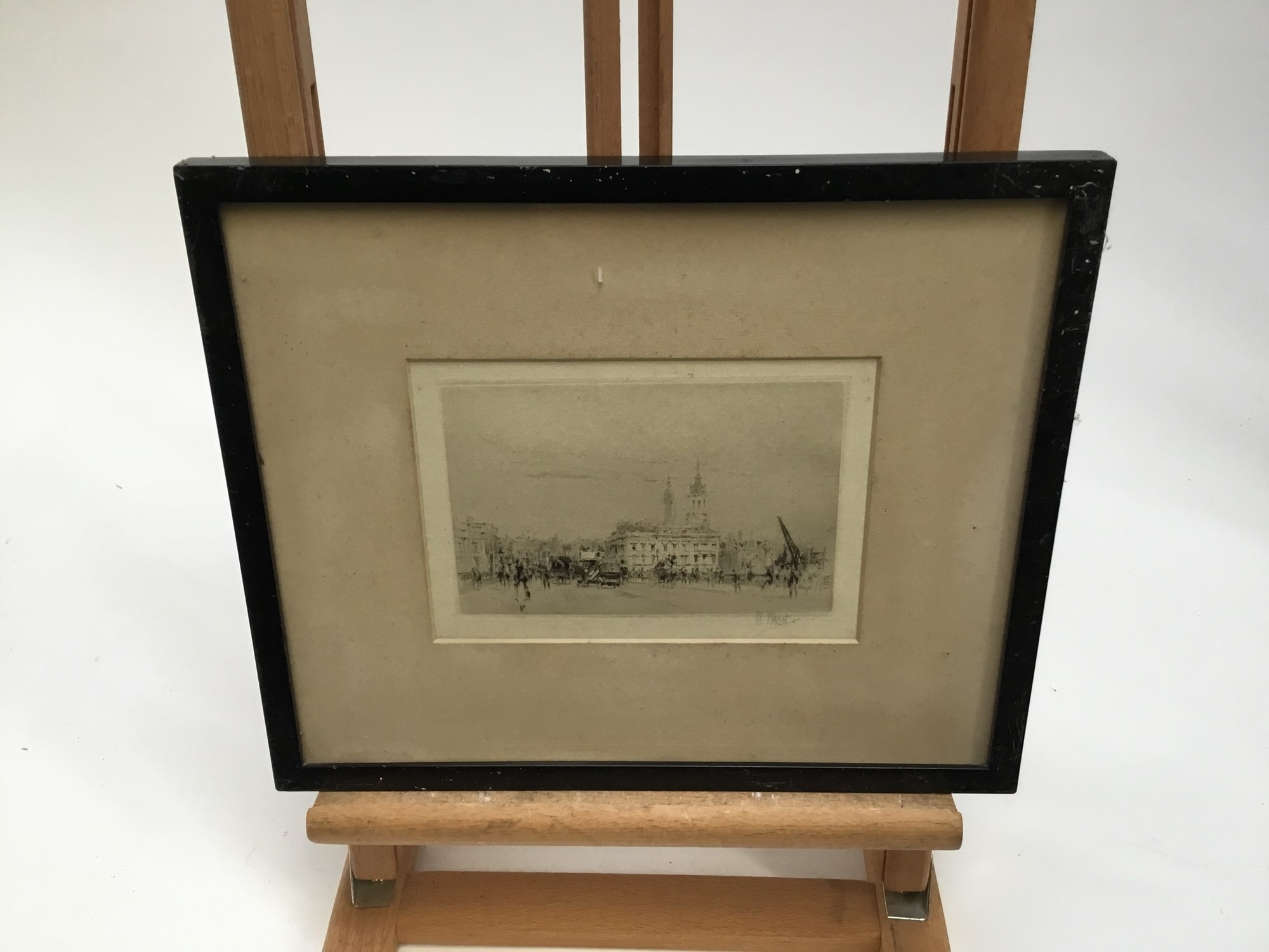 Lot 262 - William Walcot (1874-1943) etching - 'On