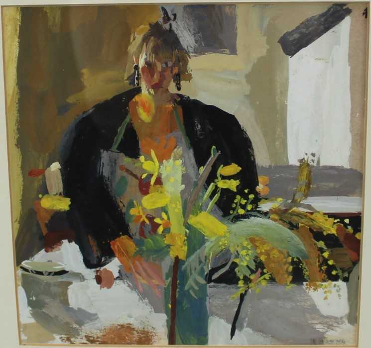 Lot 1129 - Mary Mabbutt (b.1951) gouache on paper