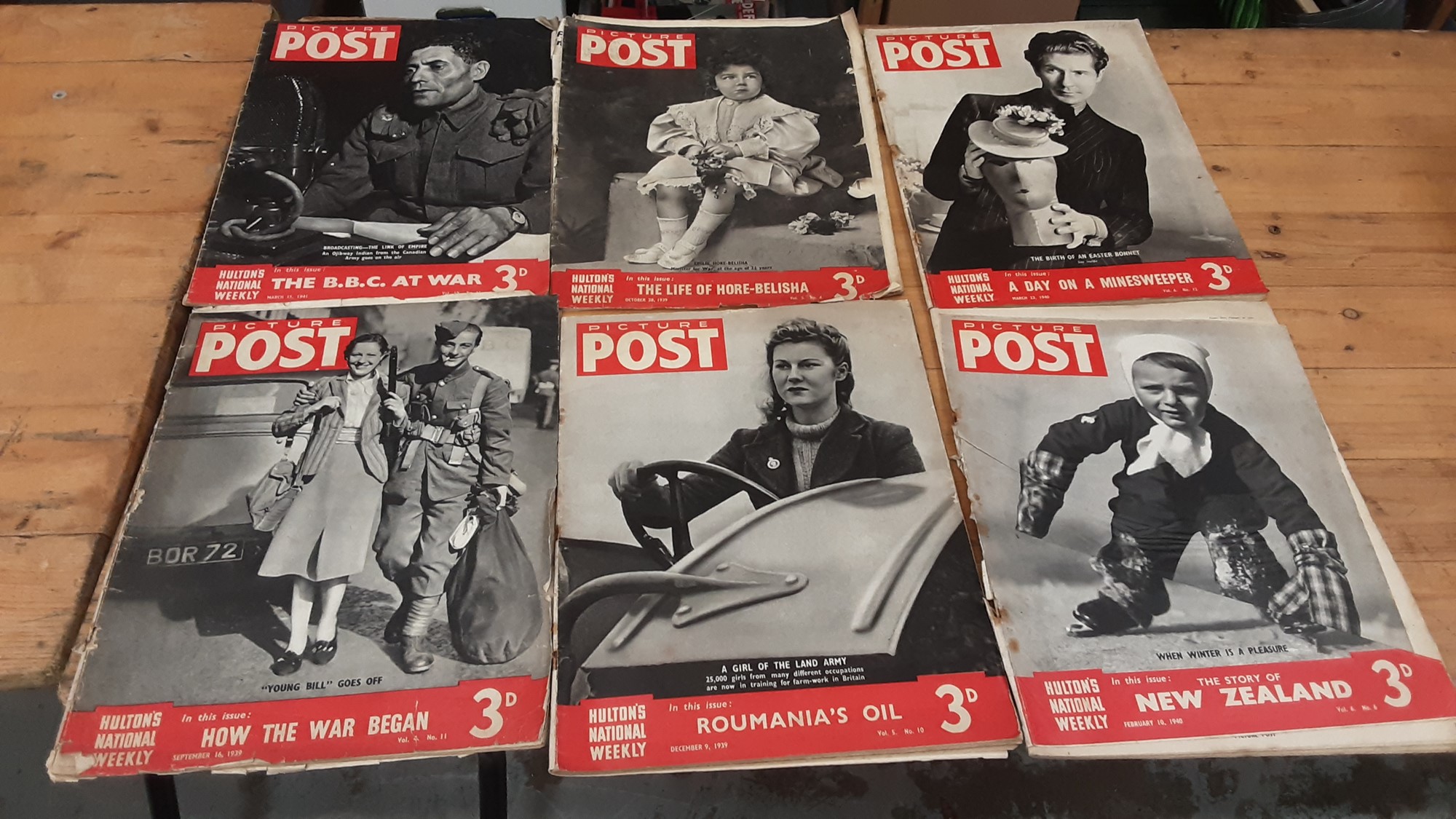 Lot 1536 - Picture Post Magazines