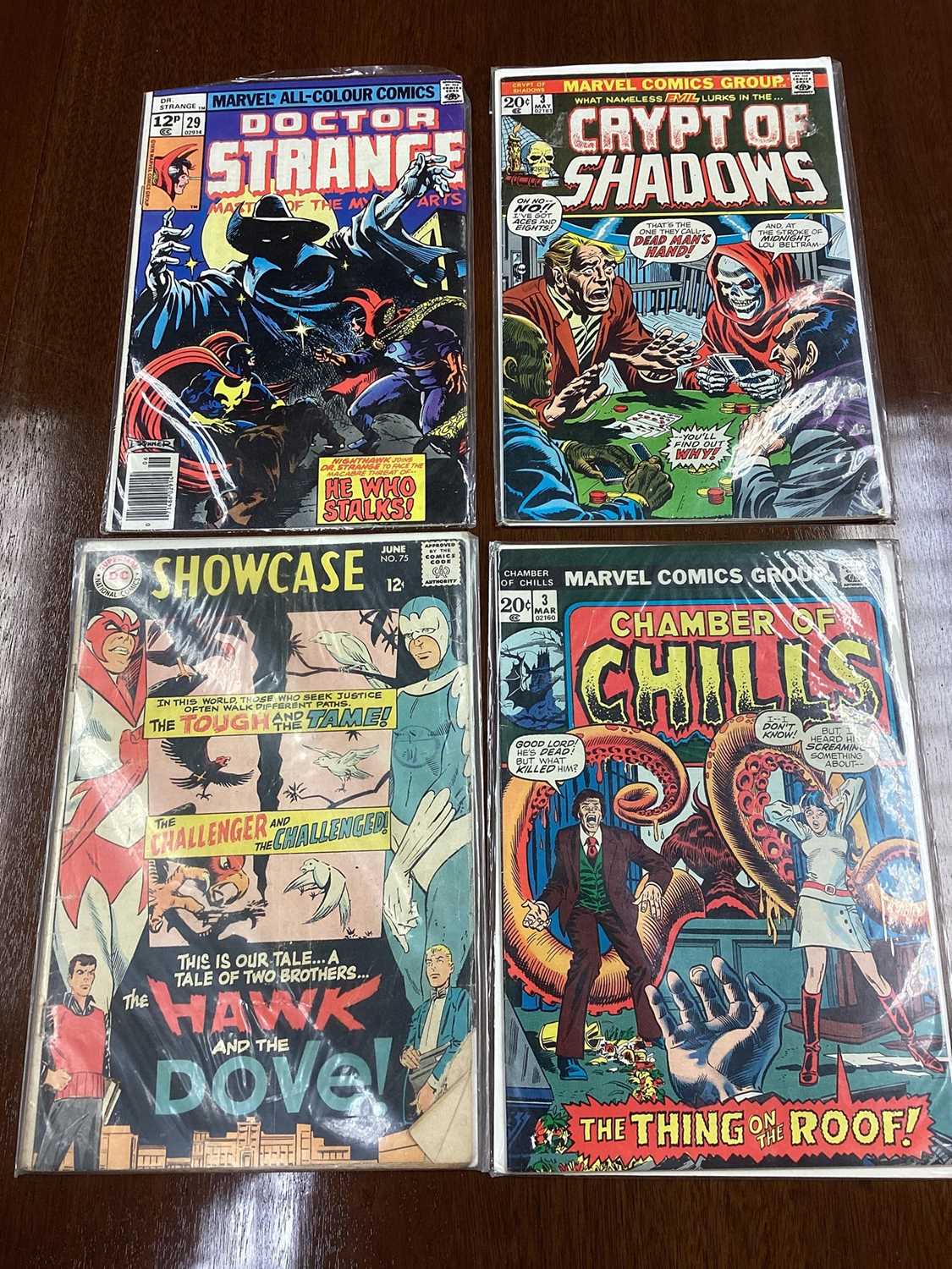 Lot 1700 - Four early DC and Marvel comics, together
