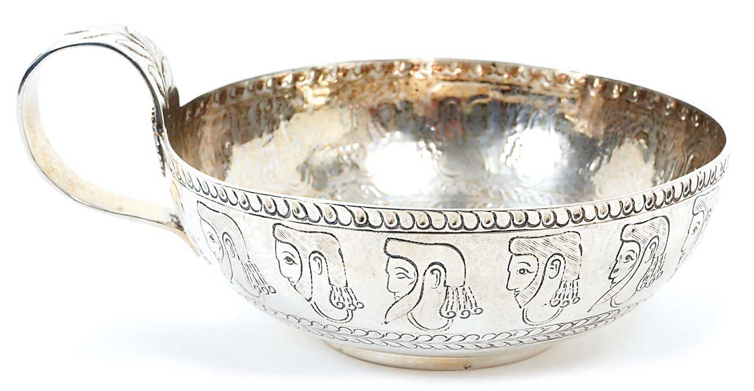 Lot 307 - Edwardian silver copy of an ancient Greek