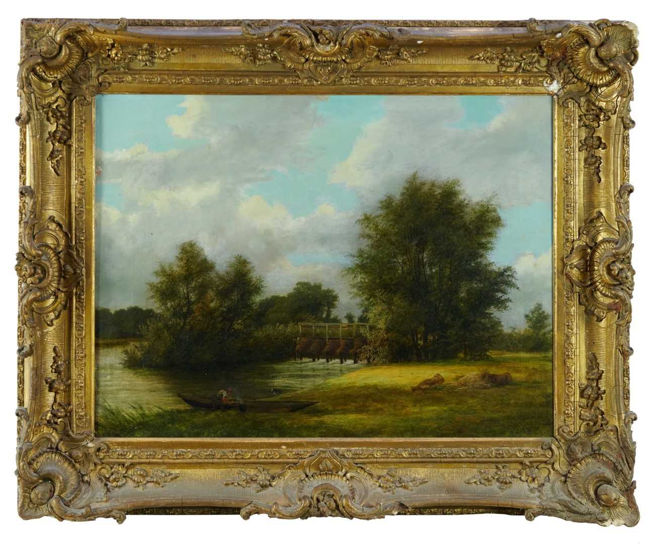 Lot 1276 - Attributed to James Stark (1794-1859) oil