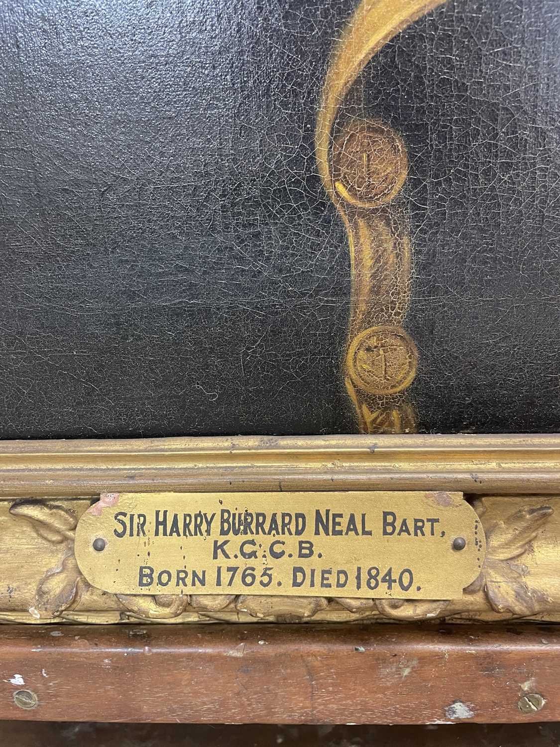 Lot 1212 - Regency portrait of Sir Harry Burrard Neal,