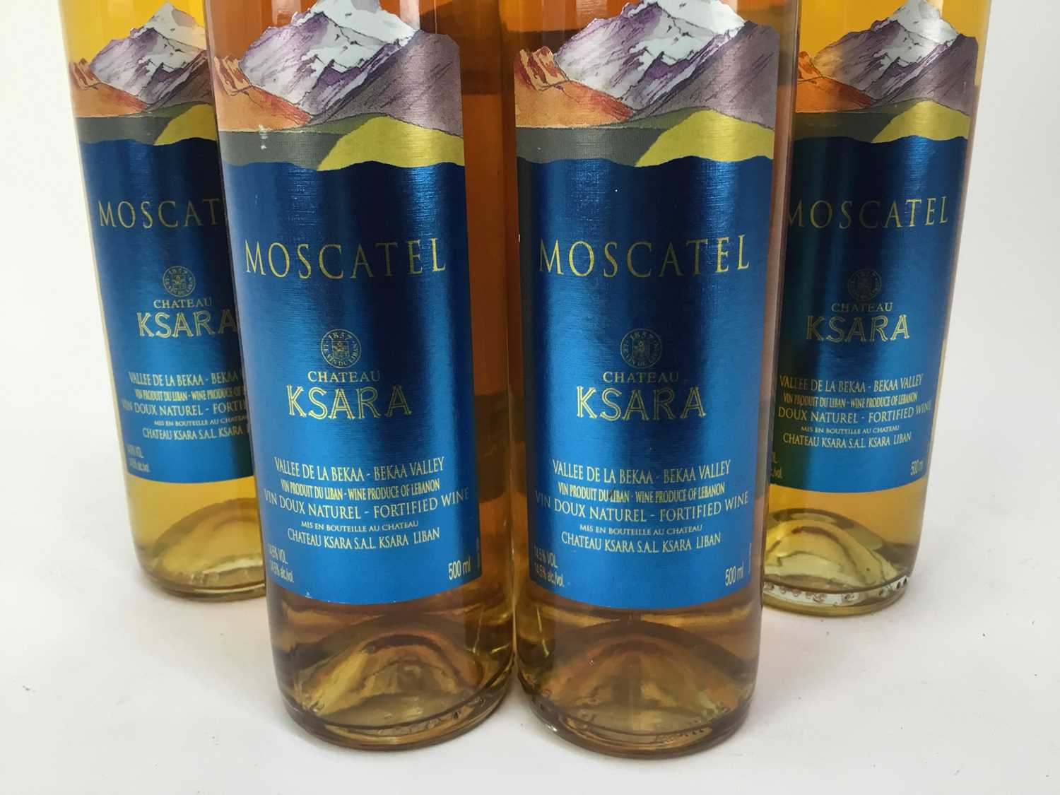 Lot 108 - Wine - six bottles, Moscatel Chateau Ksara,