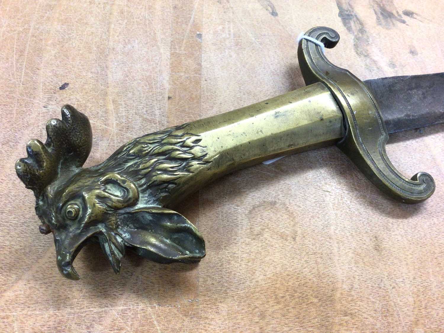 Lot 873 - 19th century French ‘Rooster head’ pioneer