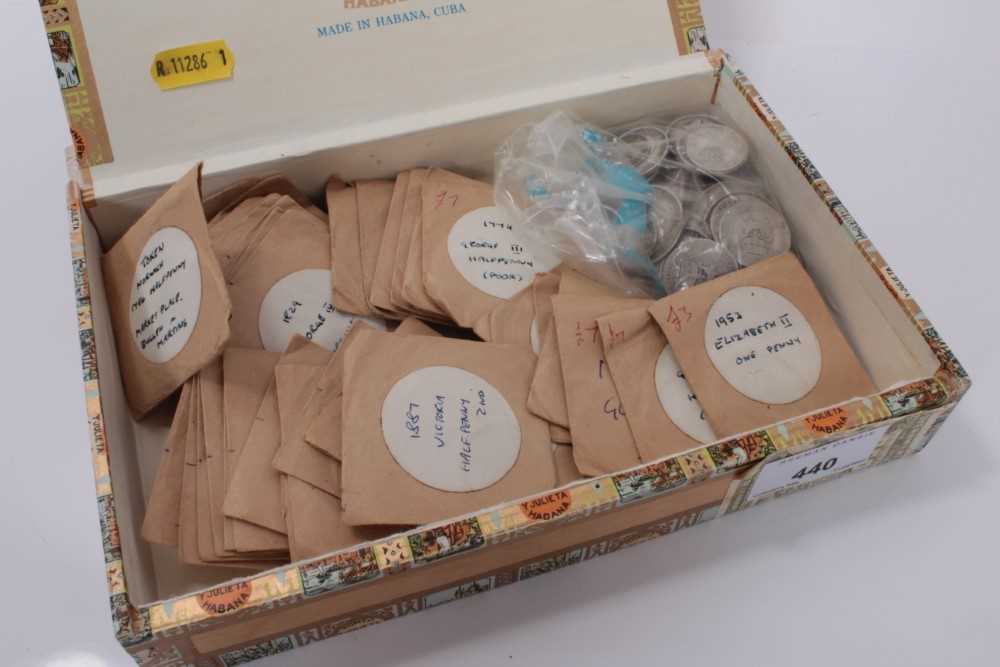 Lot 440 - G.B. - Mixed coinage to include pre 1920